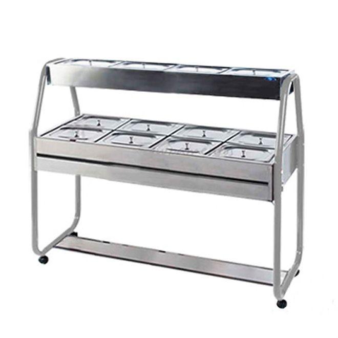 Buffet self service duplo quente e frio 08 cubas - ibet - Buffet ...