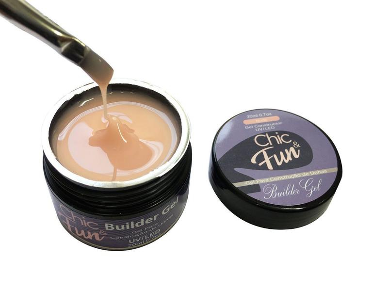 Builder Gel Alongamento Gel Construtor 20ml C/ Registro Anvisa - Chic ...
