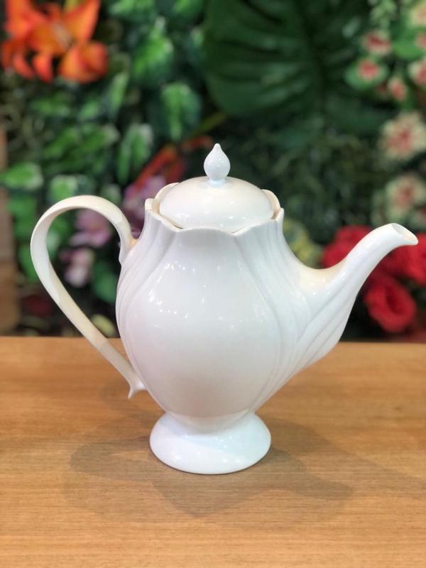 Bule branco de porcelana 1.200ml - Oxford - Bules - Magazine Luiza