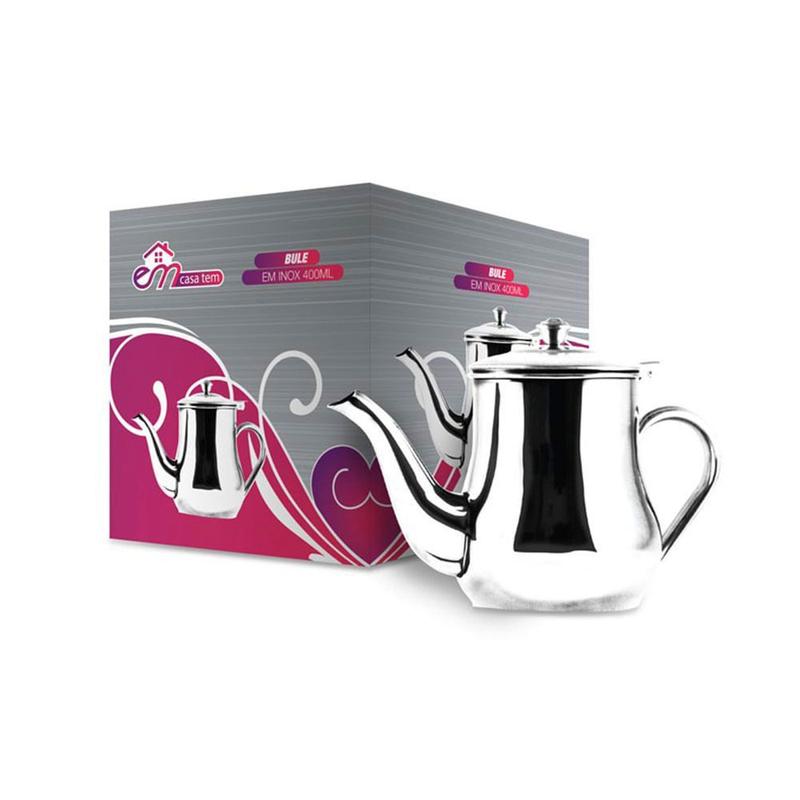 Bule Em Inox 400ml - Em Casa Tem / Inga - Bules - Magazine Luiza