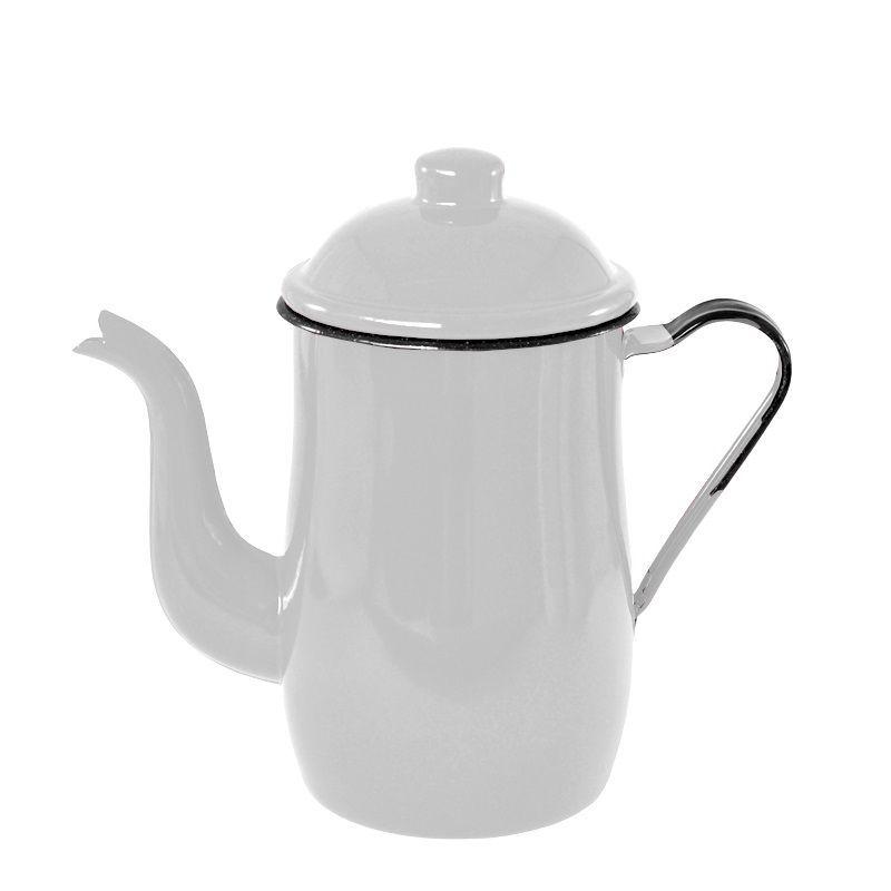 Bule Esmaltado Leiteira Ágata 10 1,25L Metallouça Café Chá - Bules ...