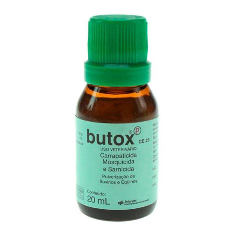 BUTOX FRASCO - frasco com 20ml - Intervet - Sarnicida - Magazine Luiza
