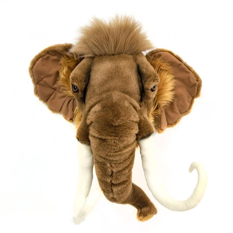 Cabeça de Mamute Arthur Wild & Soft - Wild Soft - Pelúcia - Magazine Luiza