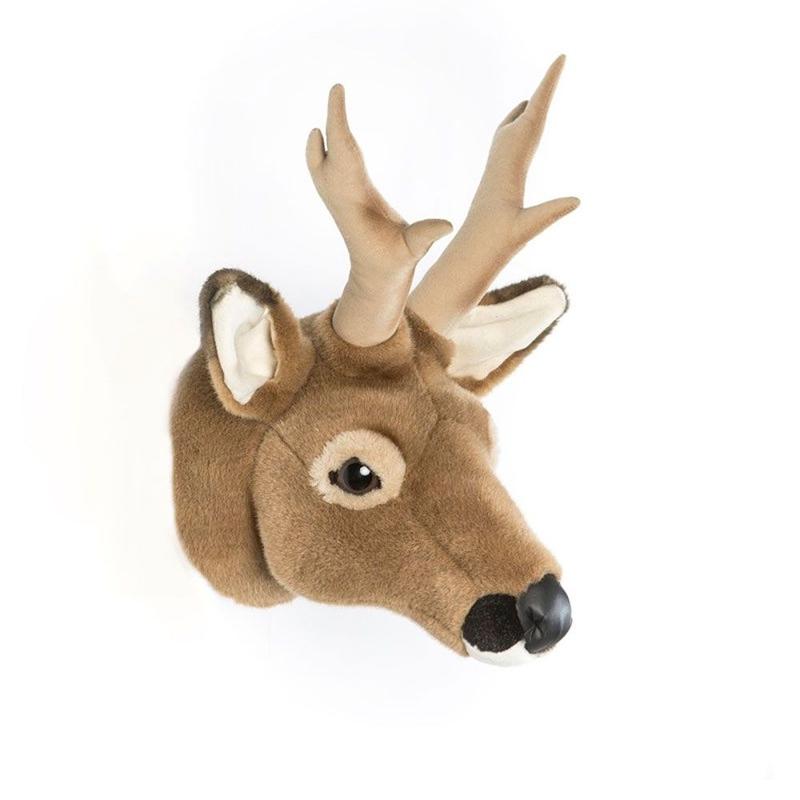 Cabeça de Rena Toby Wild Soft - Wild Soft - Pelúcia - Magazine Luiza