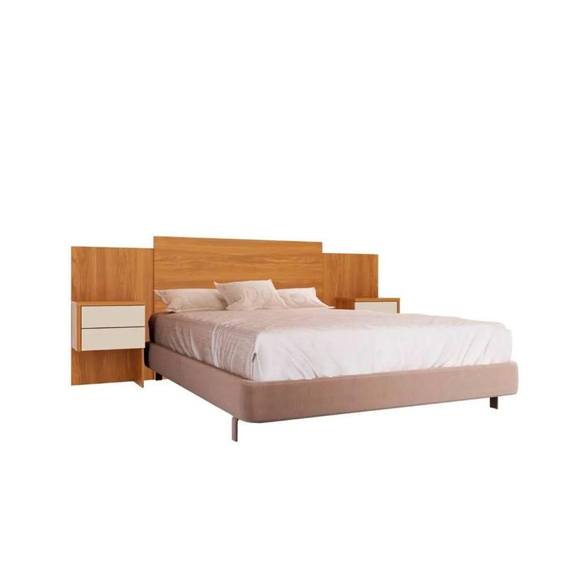 Cabeceira Cama Casal Extensível Com Mesa de Apoio Recife Star Confort ...