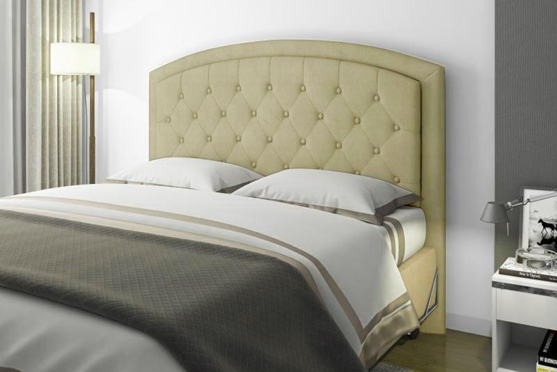 Cabeceira costa rica 1,40 para cama box de casal - cor castor igr 780 ...