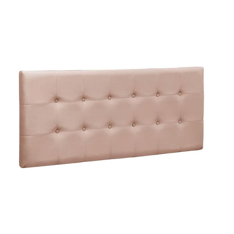 Cabeceira Painel Florenza 90cm de Largura Veludo Rose Star Confort ...