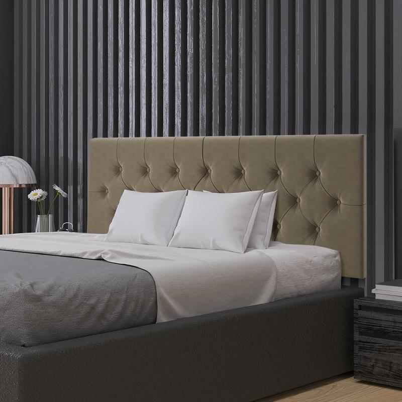 Cabeceira Solteiro Sophia Prime 0,90 Bege - JL CABECEIRAS - Cabeceira ...