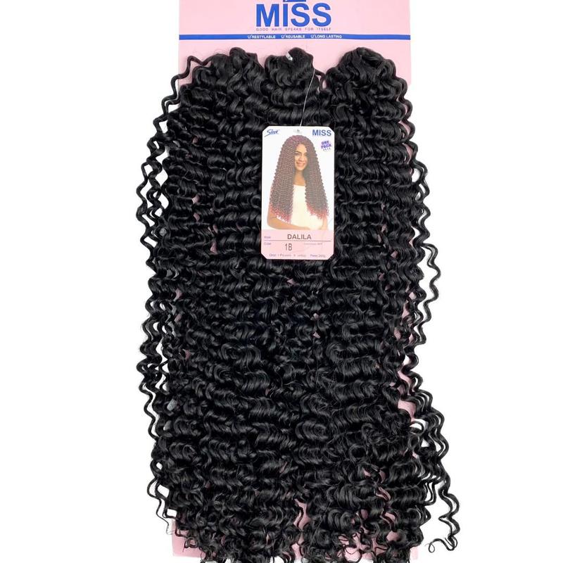 Cabelo cacheado bio vegetal dalila cor 1b - sleek - BELLA HAIR - Mega ...