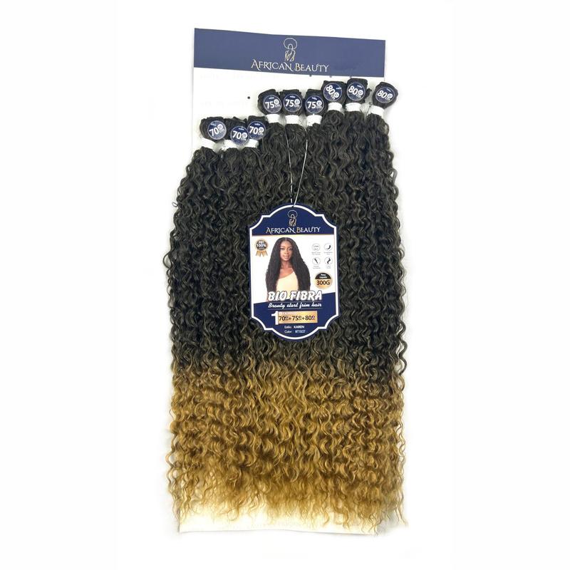 Cabelo Cacheado Na Tela Bio Fibra Karen African Beauty 80Cm - Rass Hair ...