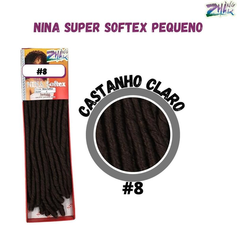Cabelo Cacheado Nina Softex Original Pequena 70 Grama - ZhangHair ...