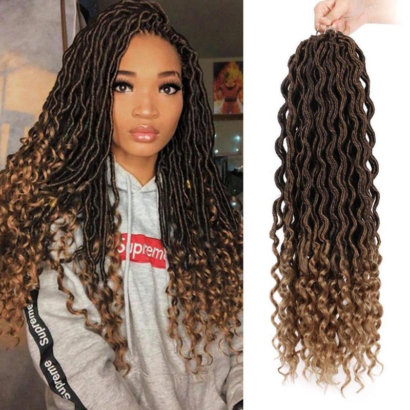 Cabelo goodess faux locs - Black beauty - Mega Hair - Magazine Luiza