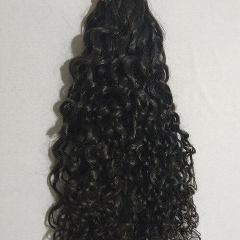 Cabelo Humano Nat Cacheado 75 Cm 50 Gramas Cacho Caipira - JKBELLUS ...