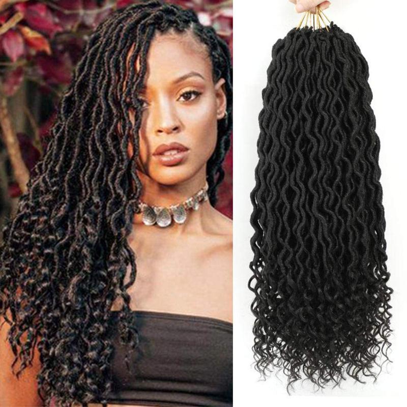Cabelo Lady faux locs cor 1 - Black beauty - Mega Hair - Magazine Luiza