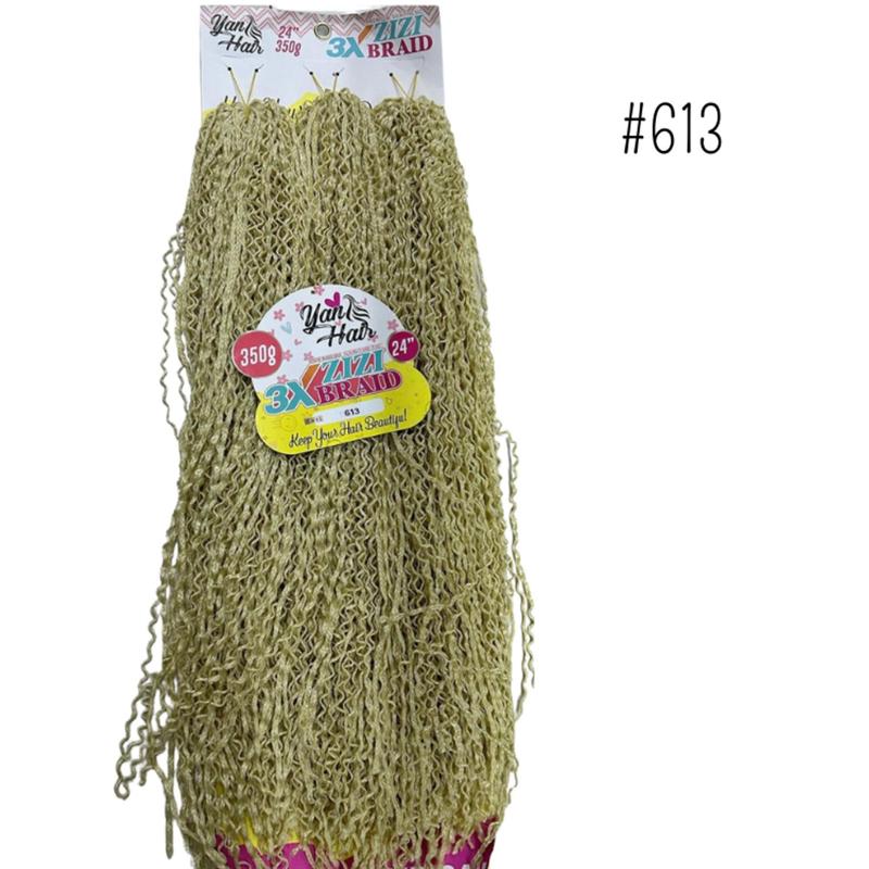 Cabelo Miojinho Trançado Yan Hair Pacotão 350 Gr Varias Cores - mhair ...