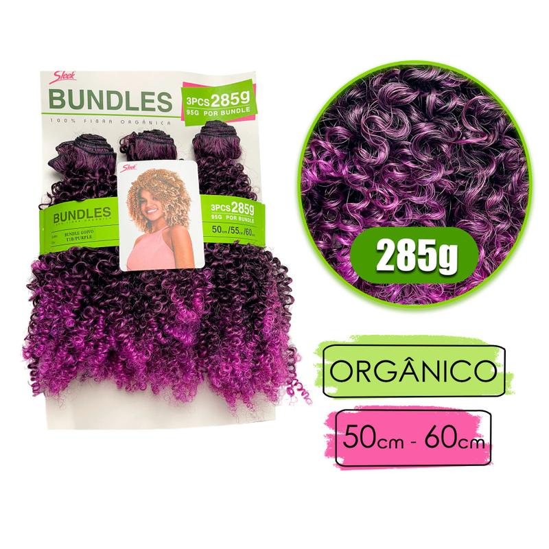 Cabelo Organico Cacheado Afro Goivo Bundles Pacotão Sleek - Mega Hair ...