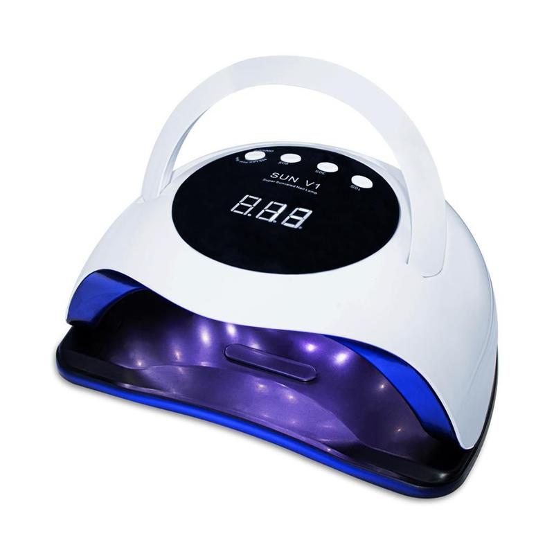 Cabine Uv Led 168W 45 Leds Sun V1 Unhas Gel Acrigel Bivolt - Arte ...