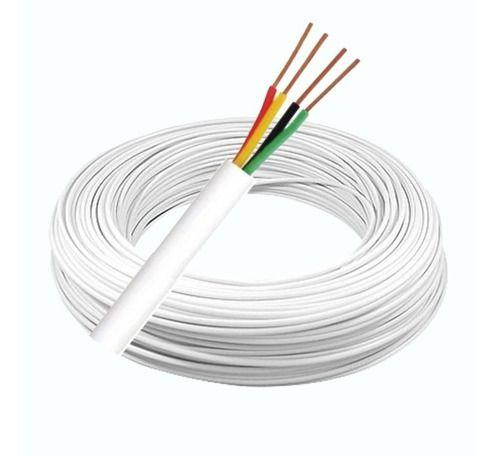 Cabo 4 Vias Bitola 0,50mm Rolo Com 100 Metros Multicores - Telecam ...