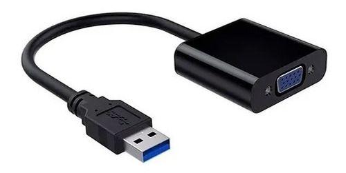 Cabo Adaptador Conversor Usb Para Vga Monitor - Usb 3.0/2.0 - Nova Voo ...