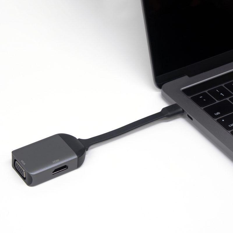 Cabo adaptador usb-c para vga e hdmi uca09 geonav - Cabo HDMI - Magazine Luiza