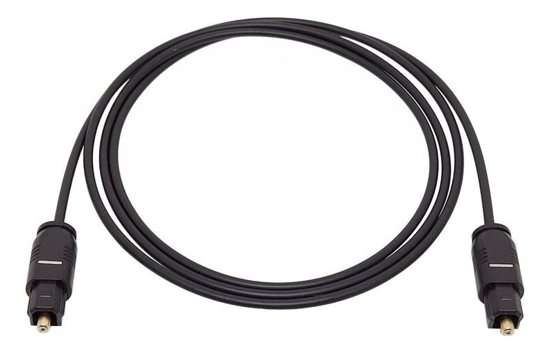 Cabo Áudio Óptico Digital 2 Metros Ótico Alta Fidelidade - MXT - Cabo ...