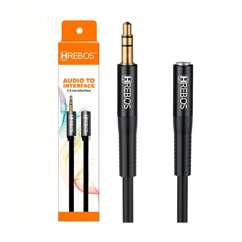 Cabo Audio P2 Extensor Fone P2 Macho X P2 Femea Hrebos - Cabos e ...
