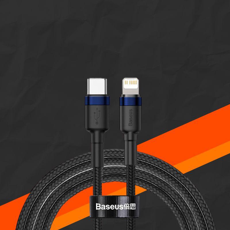 Cabo Baseus USBC-Lightning 20W Cafule 1 metro - Cabo USB - Magazine Luiza