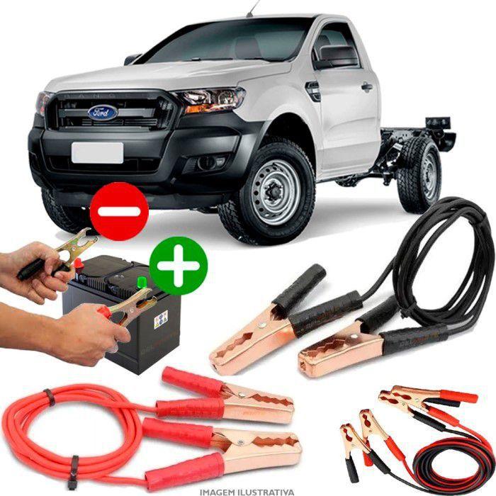 Cabo Bateria Chupeta Carro Caminhão 500amp Ford Ranger XL - LeLong ...