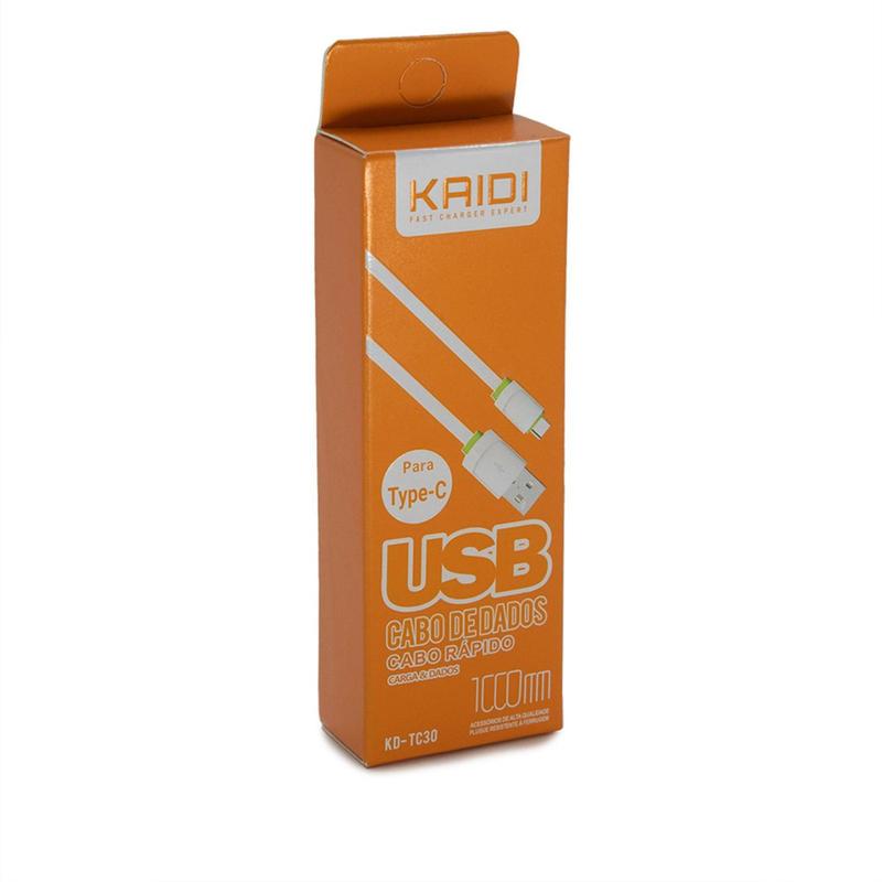 Cabo Carregador USBC / TIPO - C KAIDI - Cabo USB - Magazine Luiza