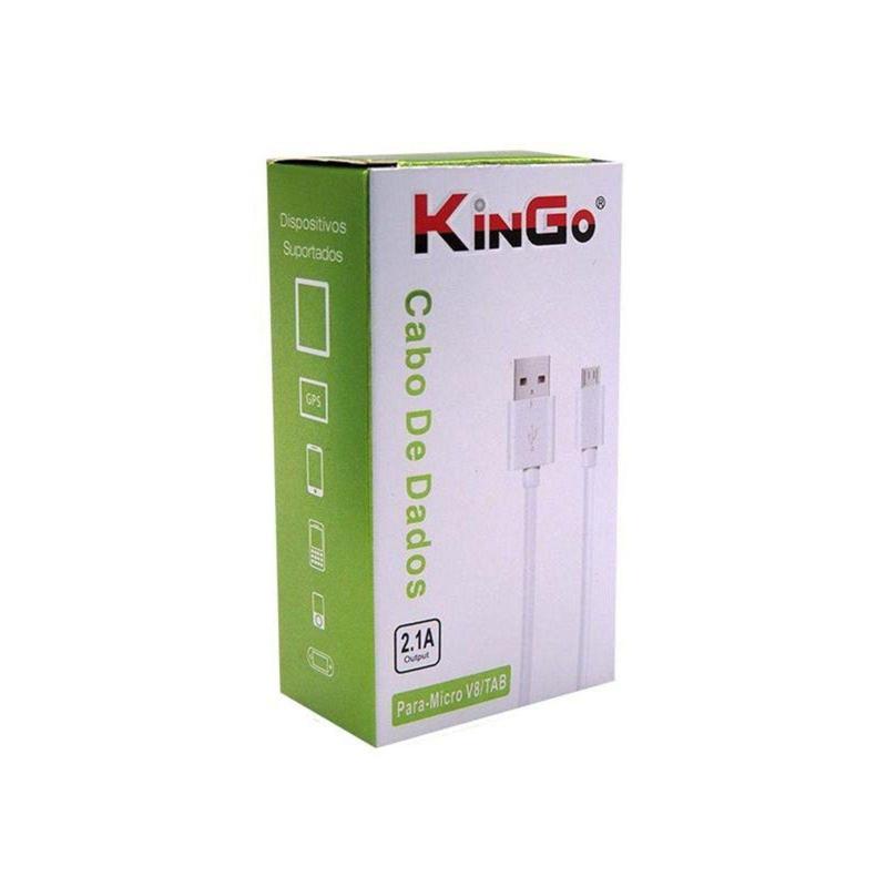 Cabo Dados Carga Kingo Original Micro Usb V8 1m - Micro USB - Magazine Luiza