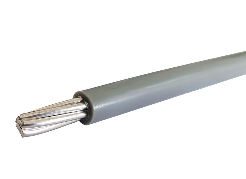 Cabo De Alumínio Singelo 25 Mm Isolado - Cinza - 25 Metros - GGMAX ...