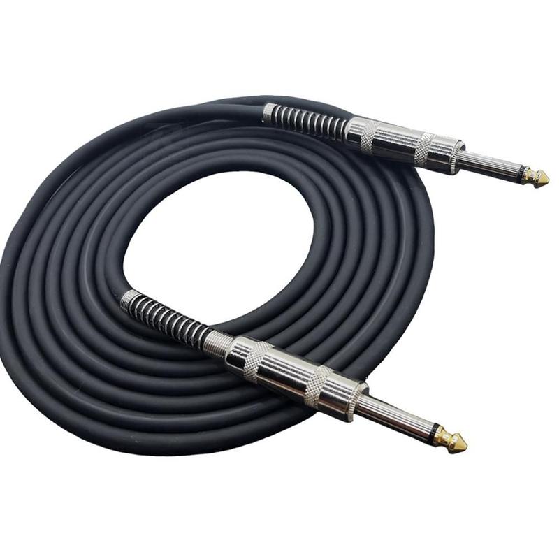 Cabo de Áudio P10 P10 M Violao Guitarra Baixo Teclado - Rafatec - Cabos ...