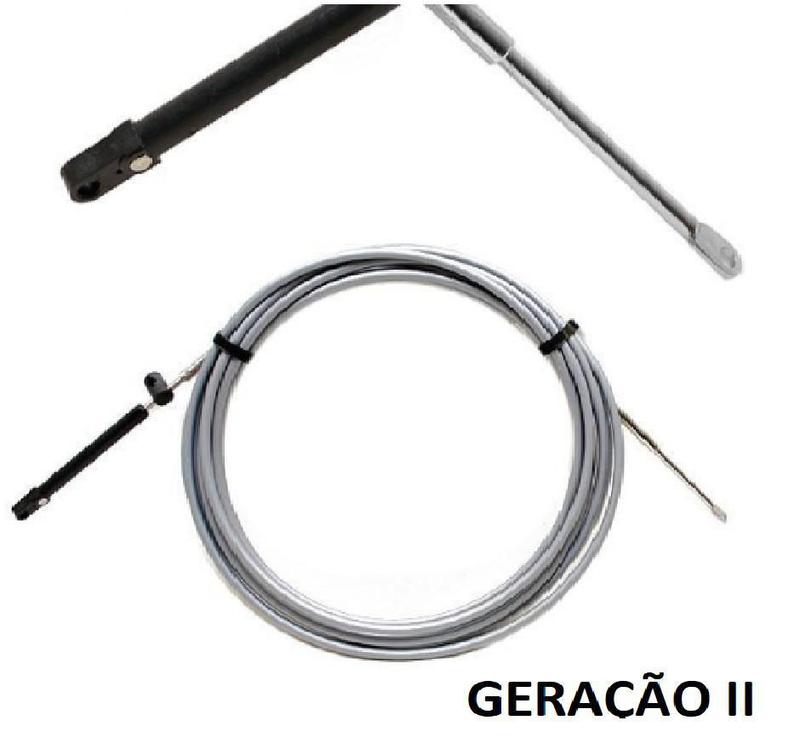 Cabo De Comando Mercury Mercruiser 2 Geração 12 Pés 3,65 Mts ...
