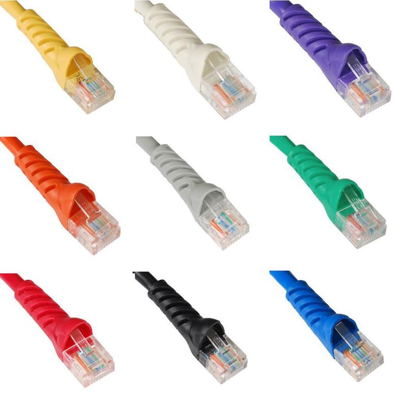Cabo de Rede Pronto Cat6 GIGALAN 10/100/1000 mbps RJ45M/RJ45M com capa ...