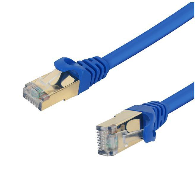 Cabo De Rede Rj45 Cat7 Até 10 Gbps Blindado 2,5m Com Trava - PLUSCABLE ...