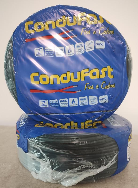 Cabo Elétrico 6mm² Condufast 100mts 750v Cores Variadas - Cabo / Fio ...