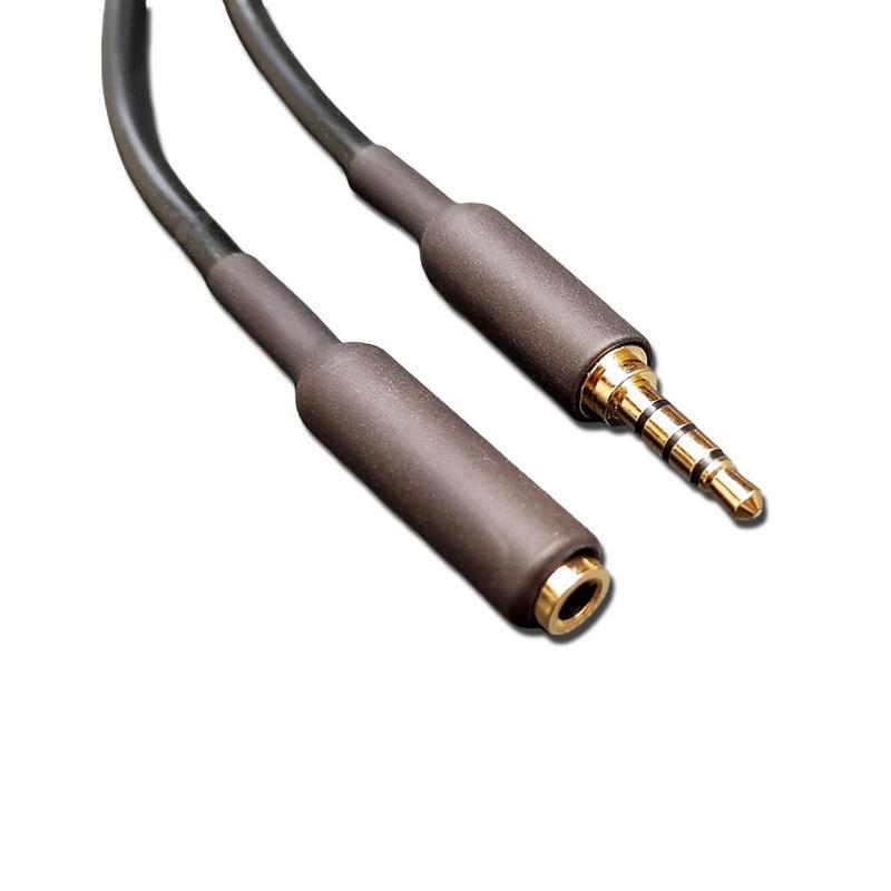 Cabo Extensor P3 para P3 Fêmea Áudio Lapela, Fone De Ouvido Com ...