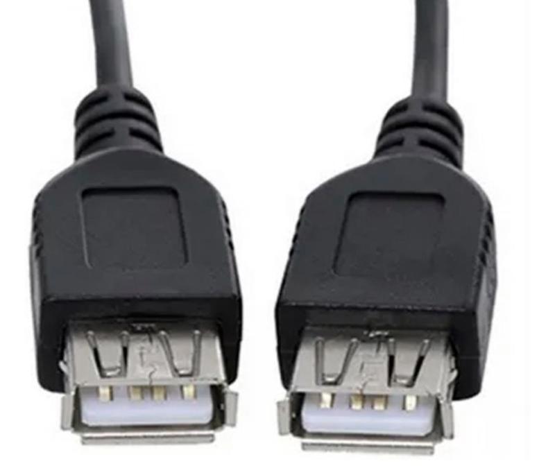 Cabo extensor usb fêmea para usb fêmea 1,5 metro - Lotus - Cabo USB ...