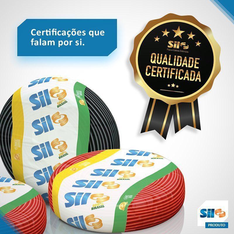 Cabo Flexível 16Mm Preto Com 25 Metros Pt - Sil Original - Cabo / Fio ...