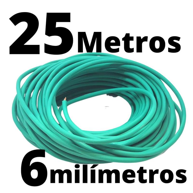 Cabo Flexível 6mm 25 Metros 70 filamentos ATN fios e cabos - Cabo / Fio ...