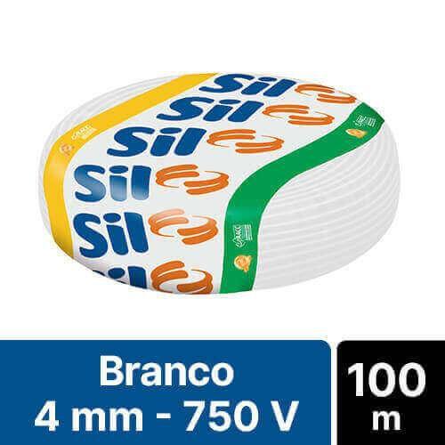Cabo Flexível 750V 4mm 100m Branco - Sil - Cabos e Adaptadores ...