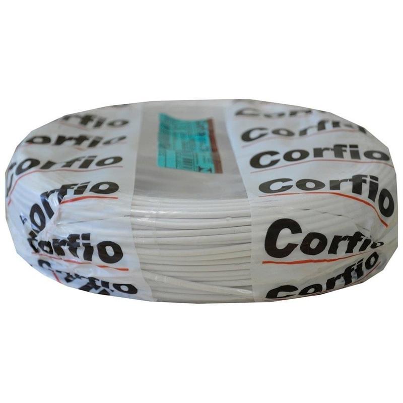 Cabo Flexível Corfio 1,5MMx100M Rolo 750V Branco - Fios e Cabos ...