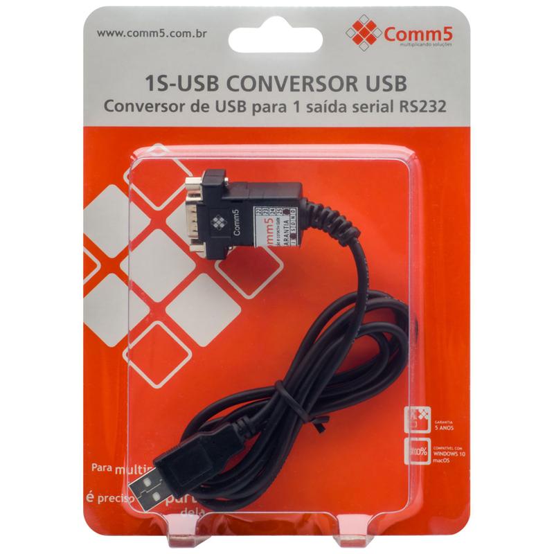 Cabo Ftdi usb Conversor Adaptador Usb Serial Rs232 - COMM5 Original ...