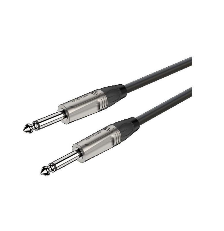 Cabo Guitarra Roxtone DGJJ100L5 P10/P10 5,00mt - Cabo P10 - Magazine Luiza
