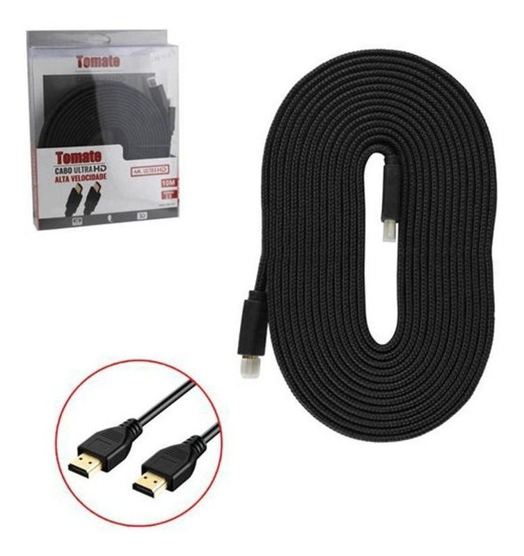 Cabo Hdmi 10 Metros Ultra Hd Alta Velocidade Versão 2.0 4k - Tomate ...
