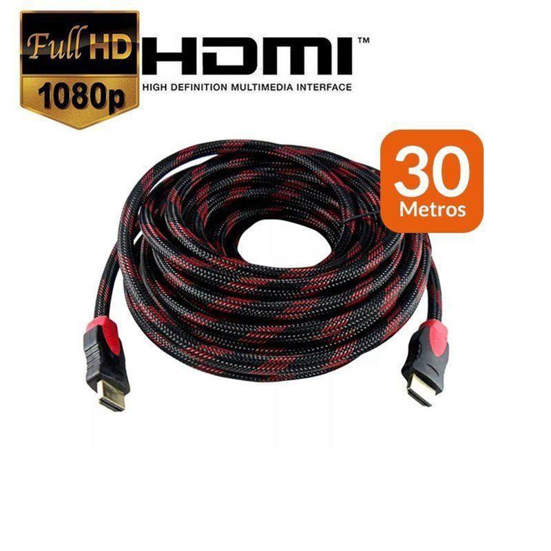 Cabo Hdmi 30 Metros - YDTech - Cabo HDMI - Magazine Luiza