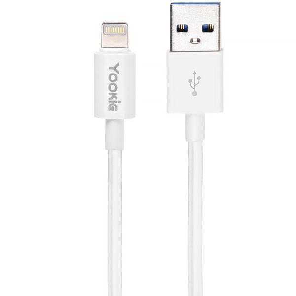Cabo Lightning Yookie CB1 1 Metro - Branco - Adaptador de Carregador ...