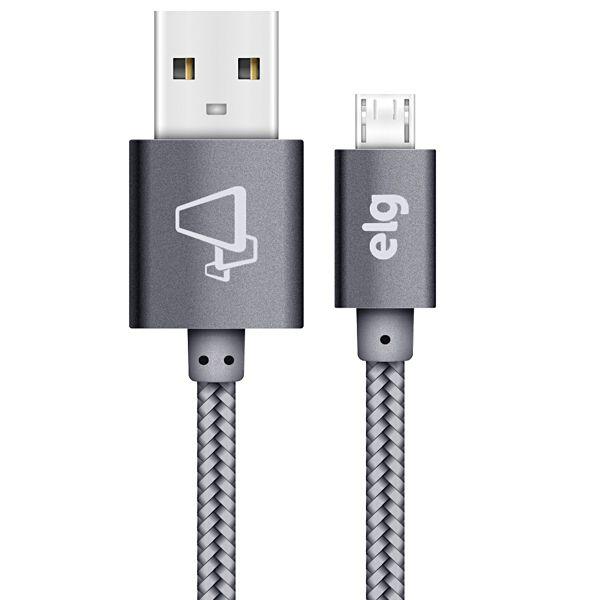 Cabo Micro USB Elg M510BY 1 Metro - Cinza - Cabo USB - Magazine Luiza