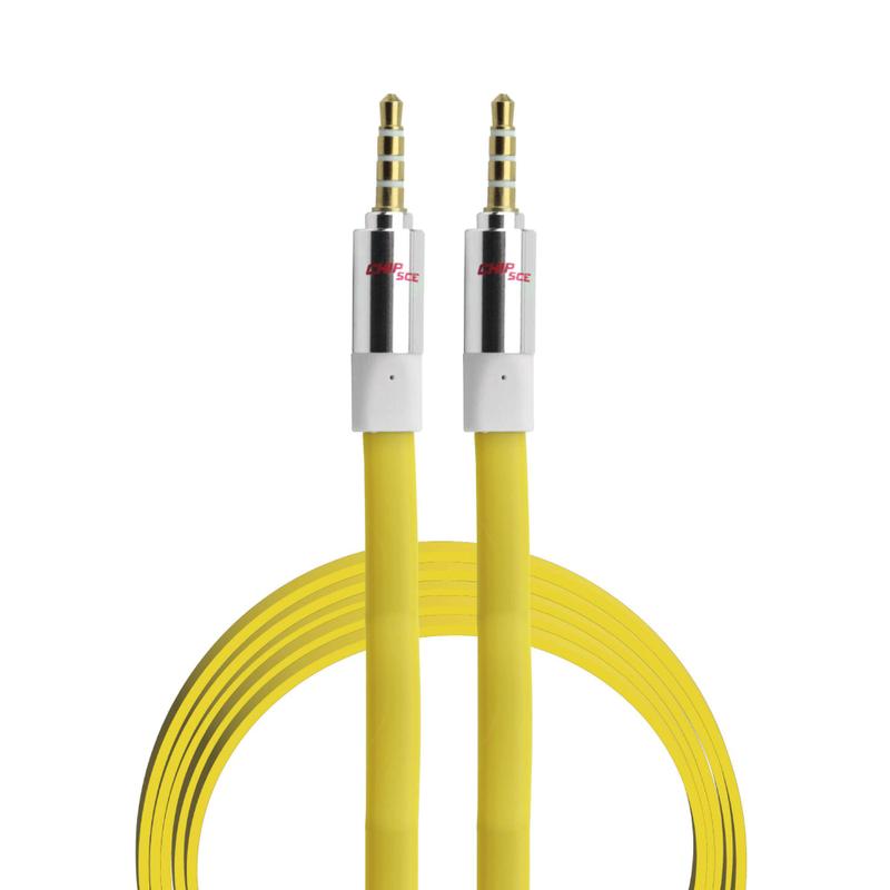 Cabo P2 + P2 Flat Estéreo 100% cobre Profissional - 2 Metros ...