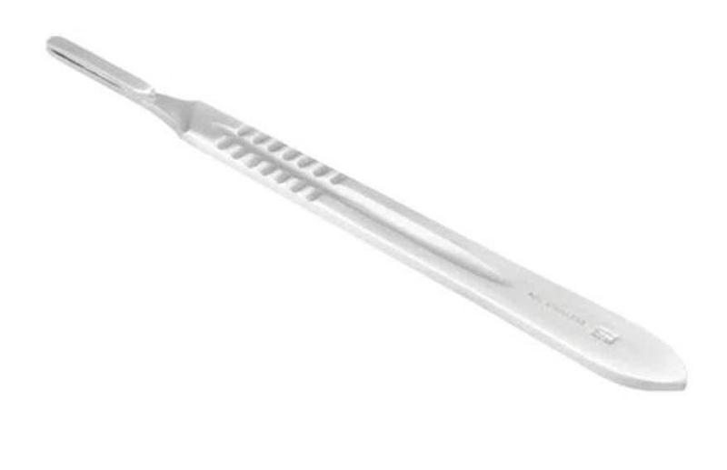 Cabo Para Bisturi Nº04 Inox 14Cm Para Laminas Nº 18/36 0026 - Abc ...
